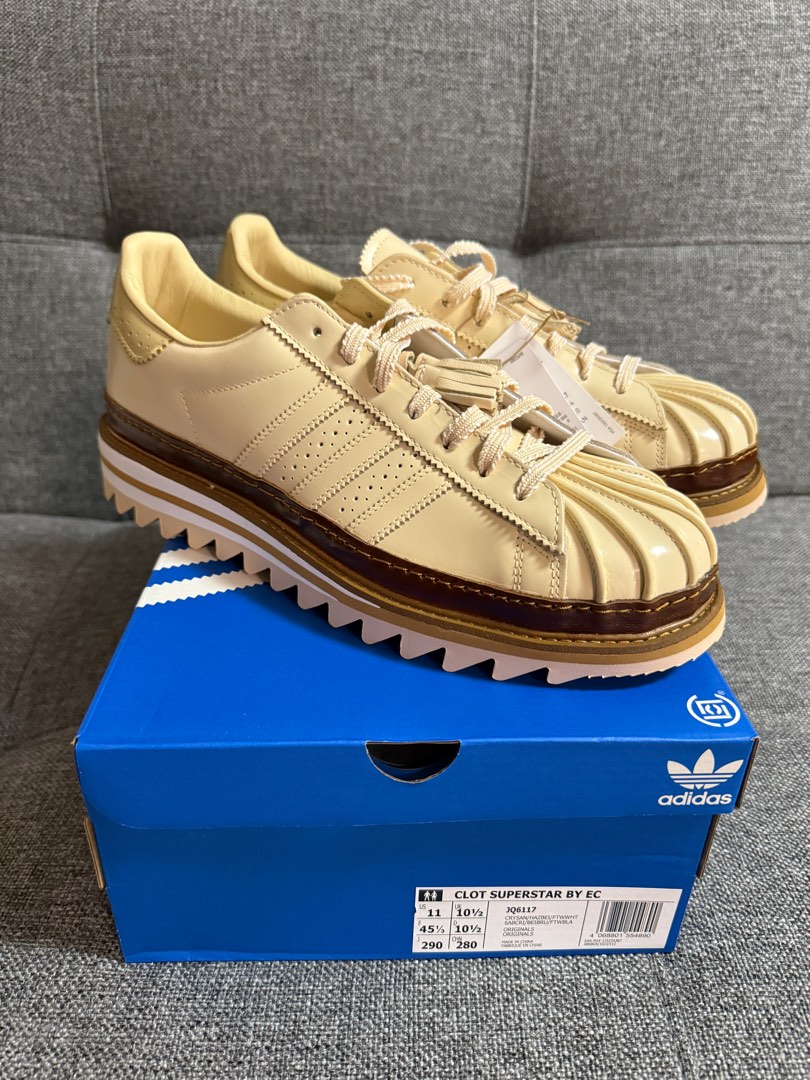 Clot Adidas Superstar by EDC size US11 / UK10.5, 男裝, 鞋, 波鞋 - Carousell