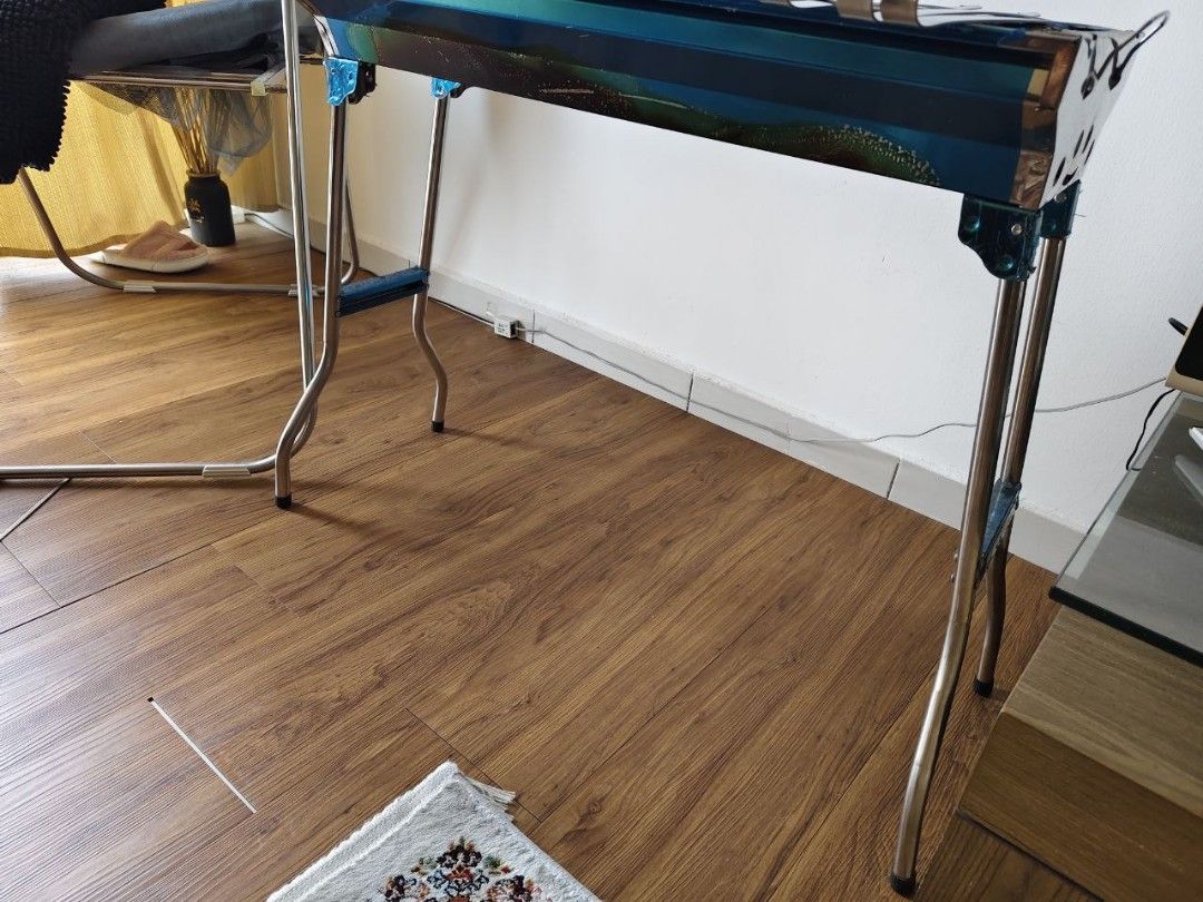 Complete package set foldable BBQ with all size stainless steel sticks ...