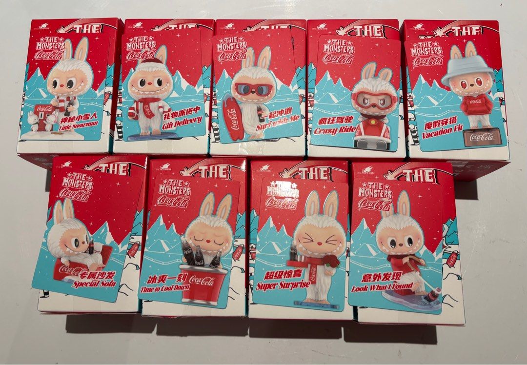 (Confirmed Design) Labubu The Monsters Coca Cola Figure - Pop mart ...
