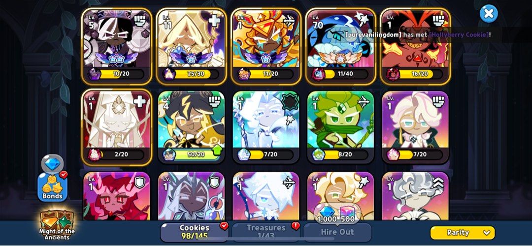 cookie run kingdom hollyberry triple beast + triple awakened ancient ...