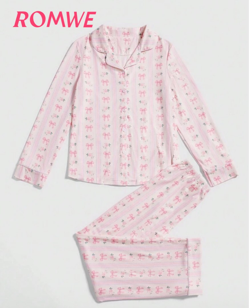 Coquette Pyjamas, Women's Fashion, Dresses & Sets, Sets or Coordinates ...