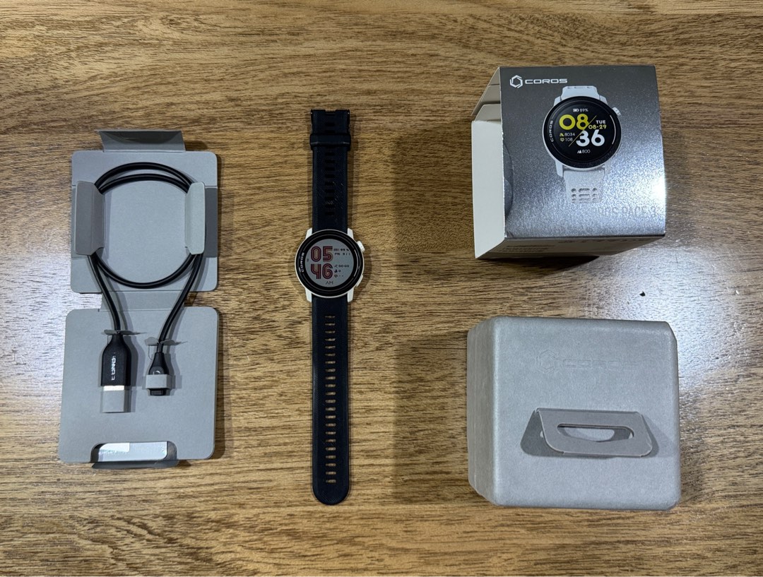 Coros Pace 3 White with Warranty full box, Men's Fashion, Watches ...