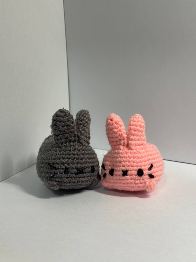 Crochet Mochi Bunny, Hobbies & Toys, Stationery & Craft, Handmade Craft ...