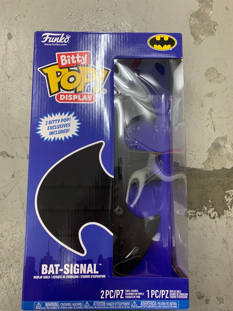 DC bat signal bitty pop display, Hobbies & Toys, Toys & Games on Carousell