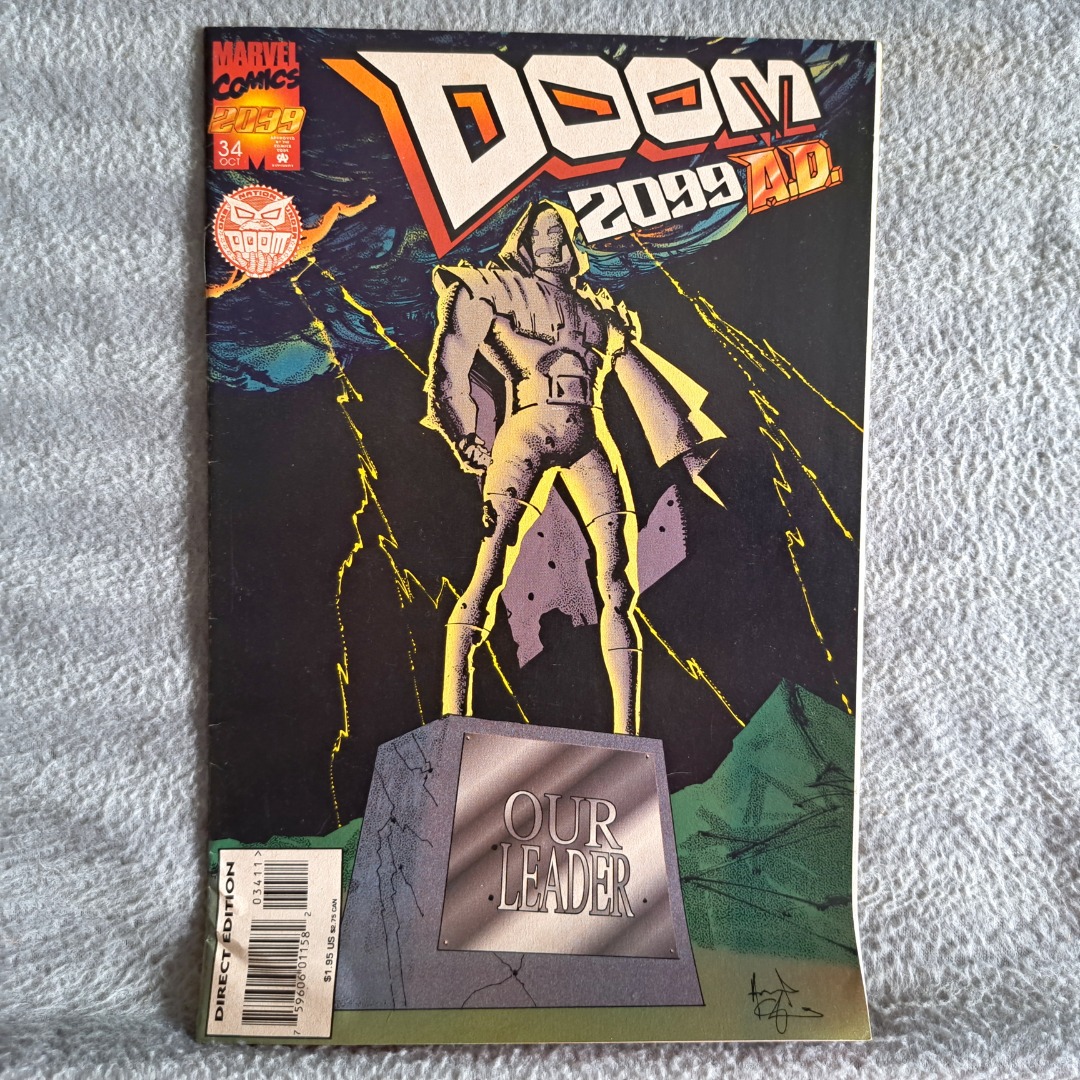 Doom 2099 #34 Homage Cover (Marvel Comics) Warren Ellis, Steve Pugh ...