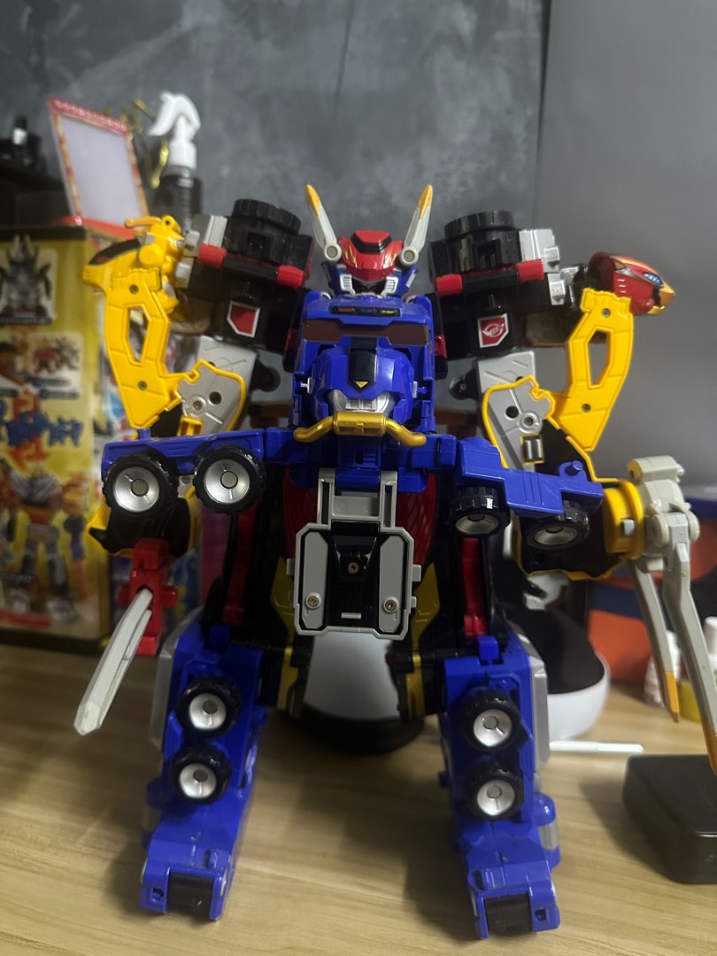 DX MEGAZORD GO BUSTERS, Hobbies & Toys, Toys & Games on Carousell