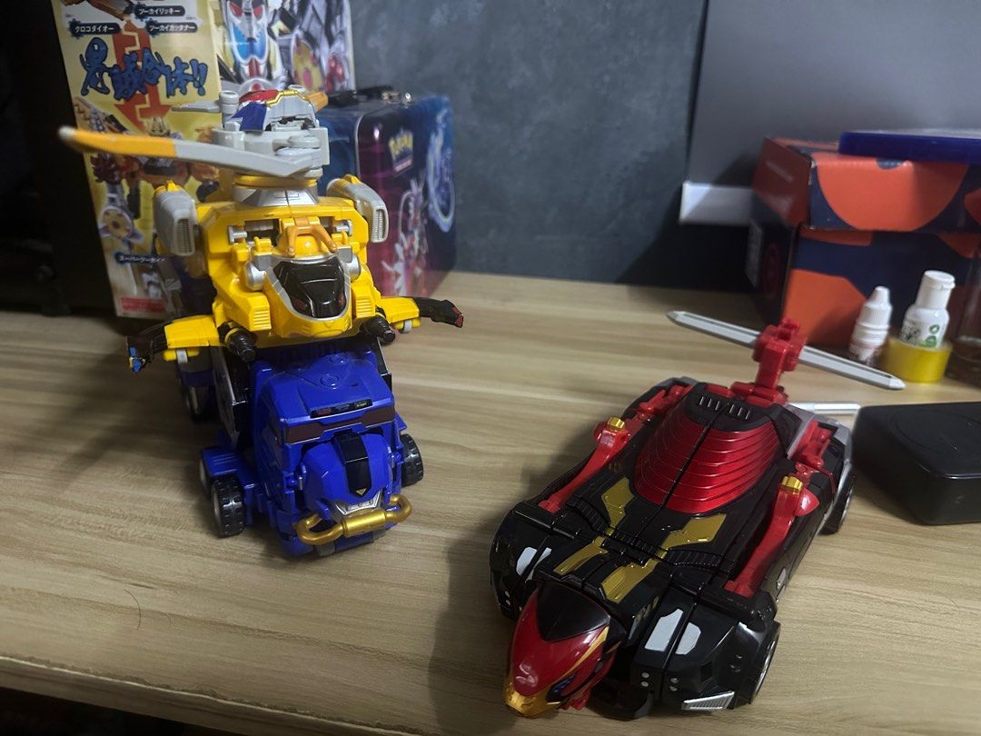DX MEGAZORD GO BUSTERS, Hobbies & Toys, Toys & Games on Carousell