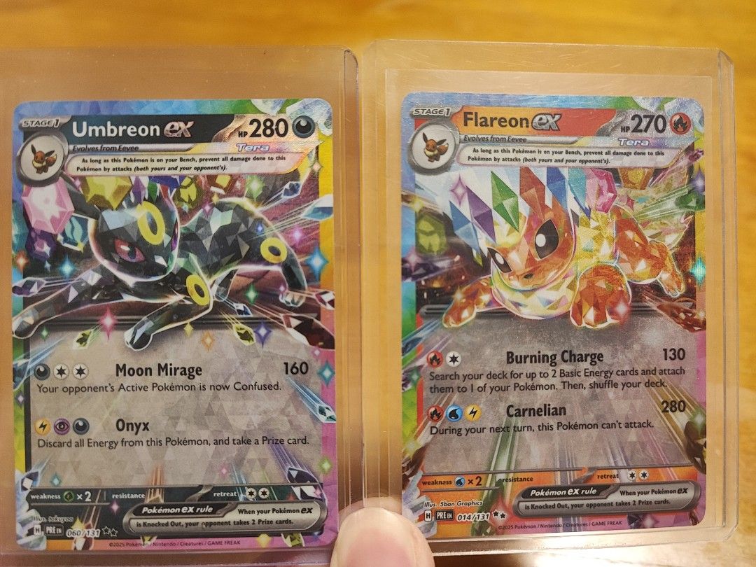 Eng Pokémon cards | Prismatic Evolutions, Journey Together, & Destined ...