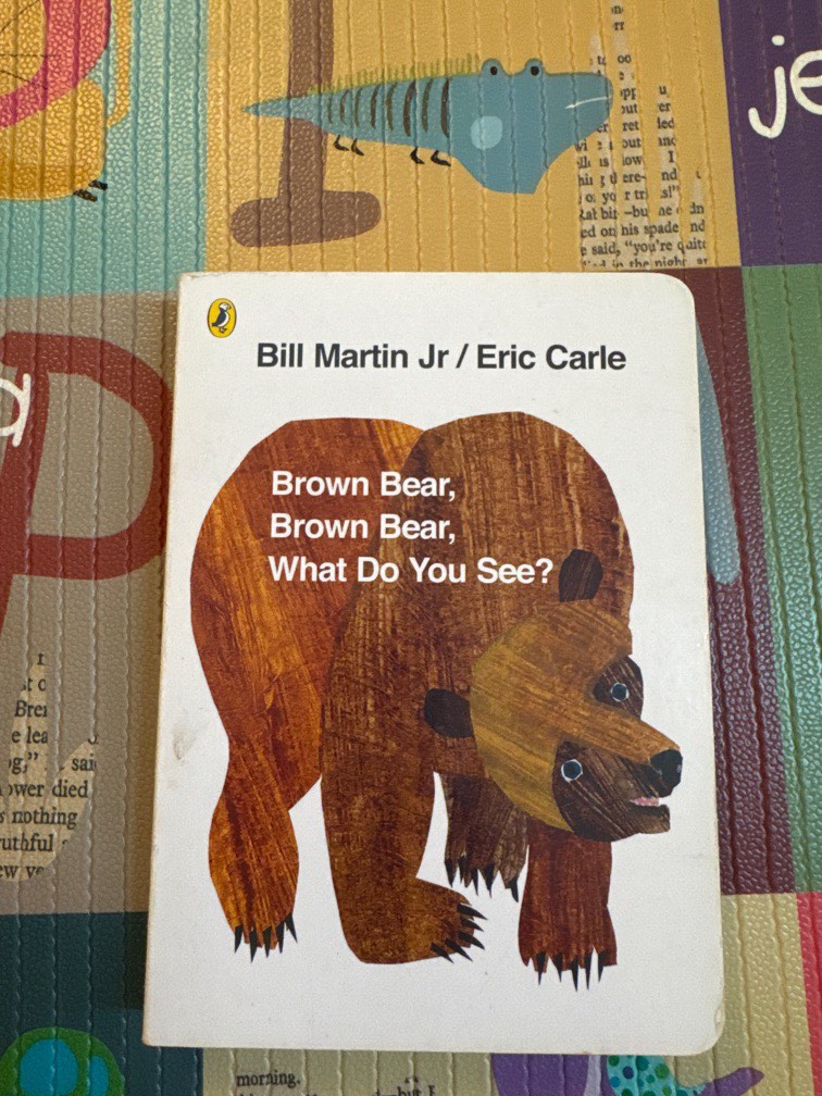 Eric Carle Books Brown bear, Hobbies & Toys, Books & Magazines ...