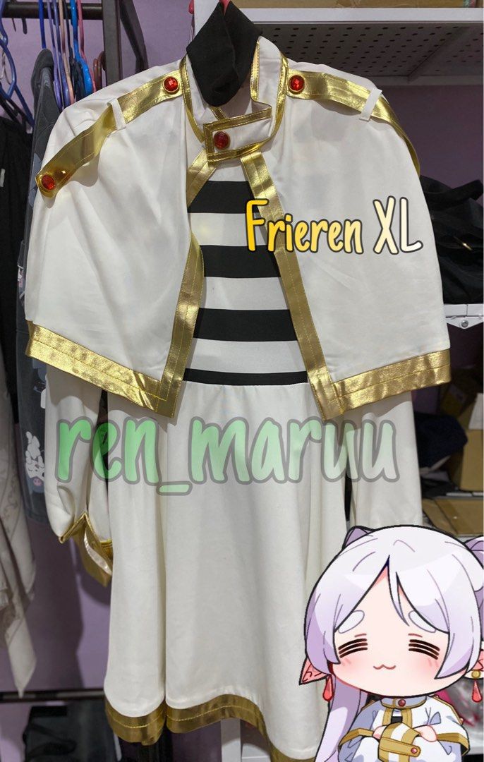 Frieren Anime Cosplay Full Set [READ DESCRIPTION], Women's Fashion ...