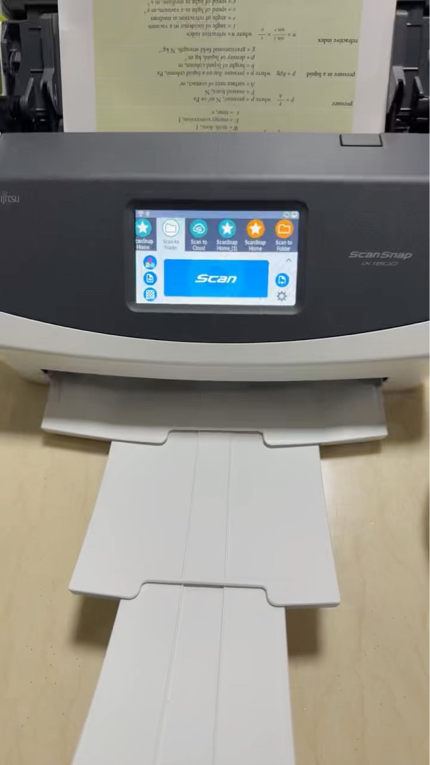 Fujitsu ScanSnap iX1500 Scanner, Computers & Tech, Printers, Scanners ...