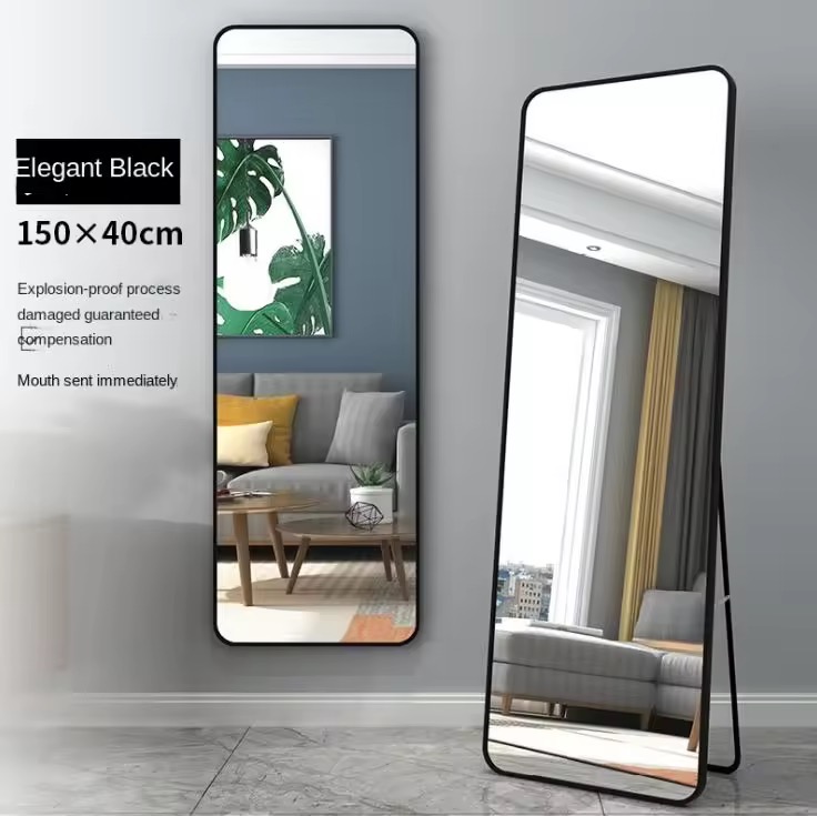Full Body Mirror | Standing Floor Mirror | Bedroom Dressing Mirror ...
