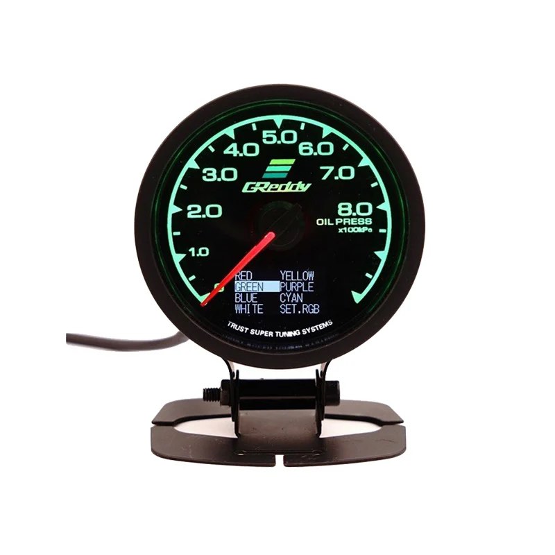 Greddy meter oil pressure gauge, Car Accessories, Accessories on Carousell