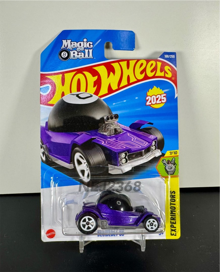 Hot Wheels Magic 8 Ball HW Experimotor “Decidedly Go” Diecast Model ...