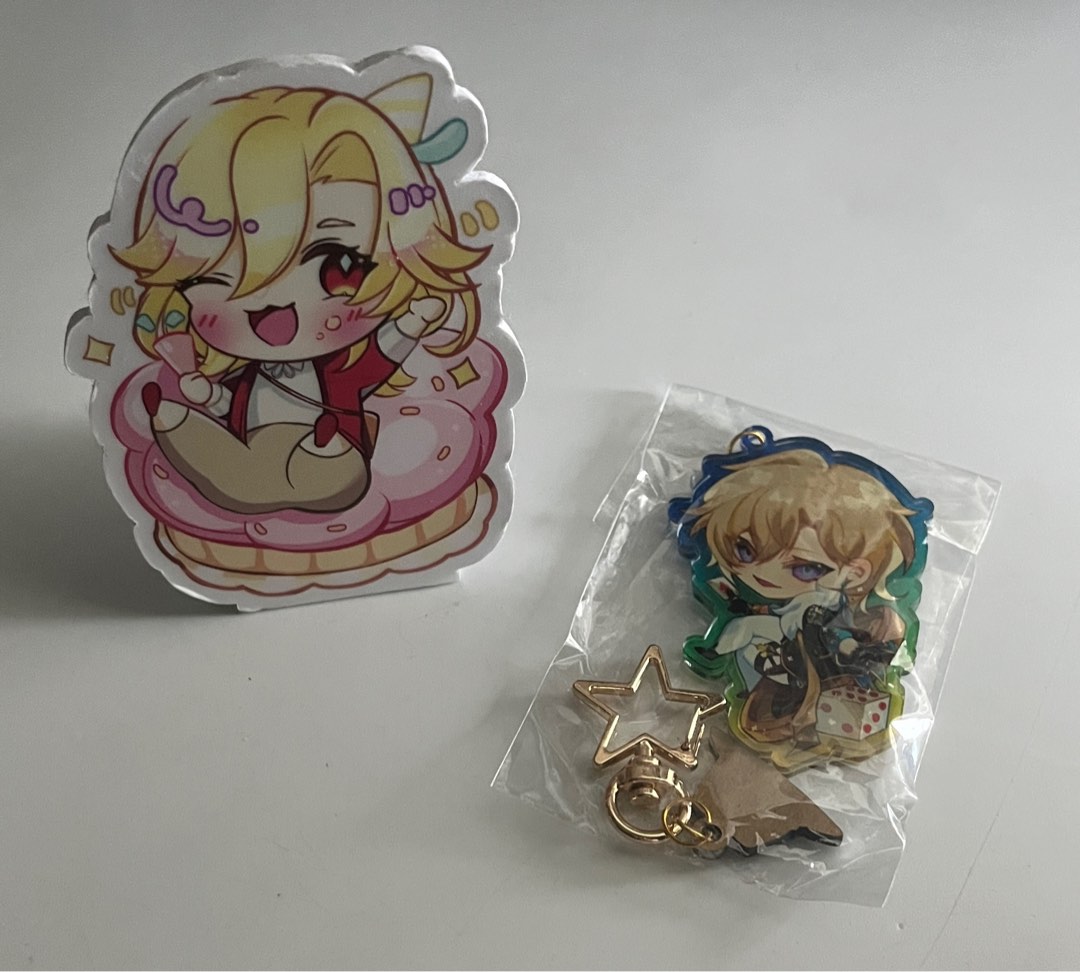 hoyoverse fanmade merch | genshin impact kaveh standee aventurine ...