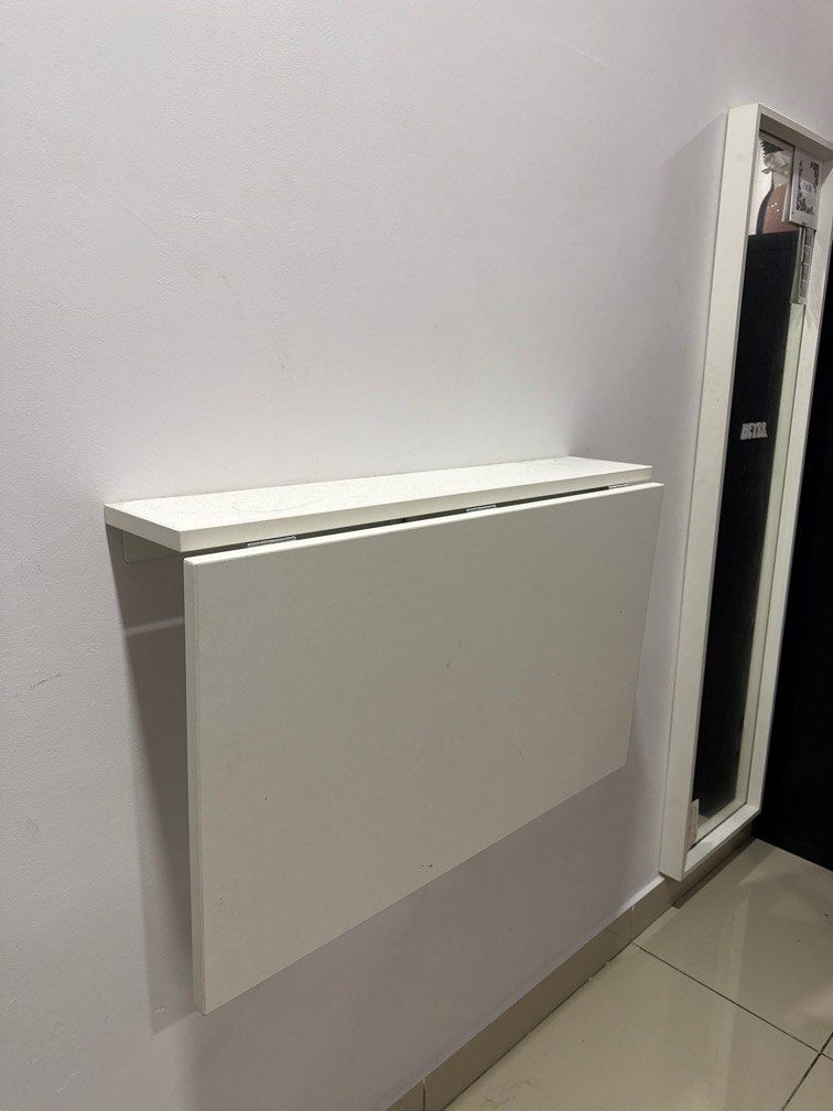 Ikea Norberg Wall Table, Furniture & Home Living, Home Decor, Wall ...