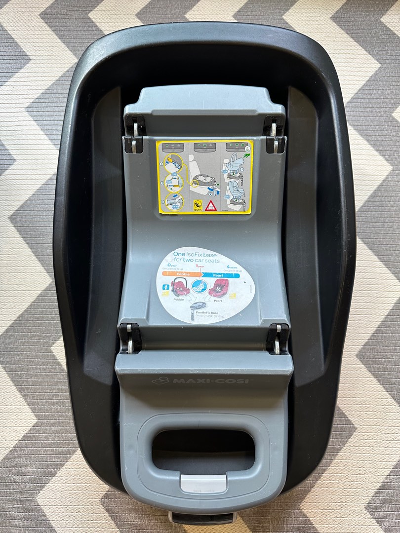 Isofix base for Pebble and Pearl car seat, Babies & Kids, Going Out, Car Seats on Carousell