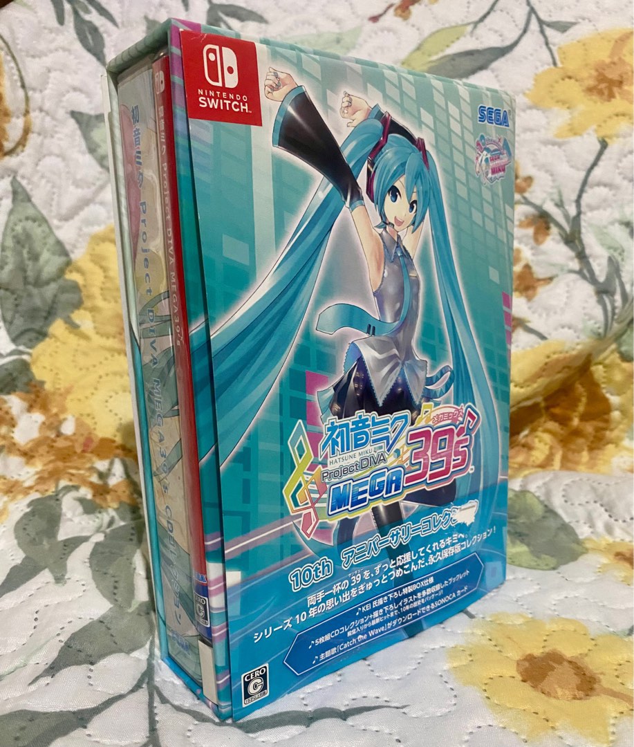 [JAPAN LIMITED ED.] Hatsune Miku Project Diva MEGA39’s 10th Anniversary Collection, Video Gaming ...