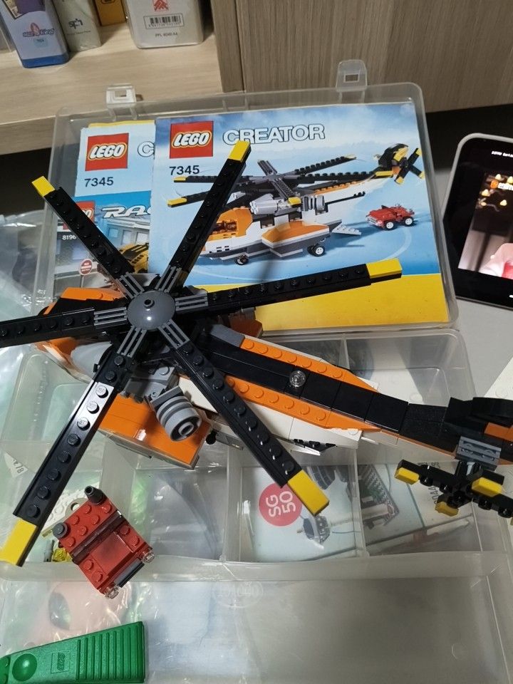 LEGO Creator 3-in-1 Helicopter 7345, Hobbies & Toys, Toys & Games on ...