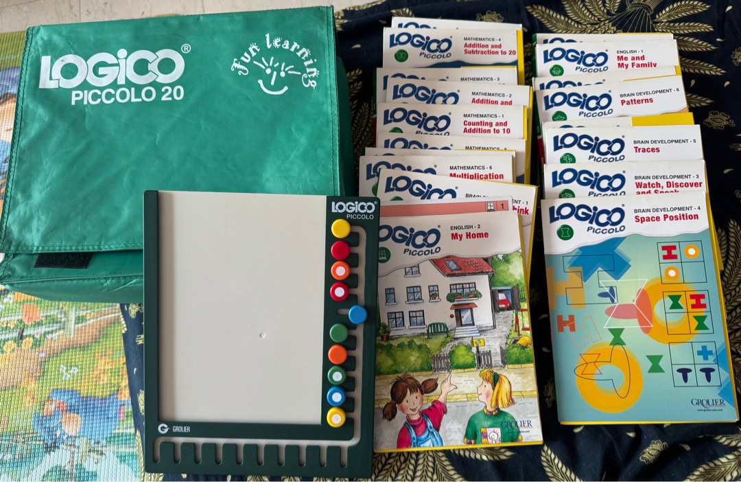Logico Piccolo 20 Grolier, Hobbies & Toys, Toys & Games on Carousell
