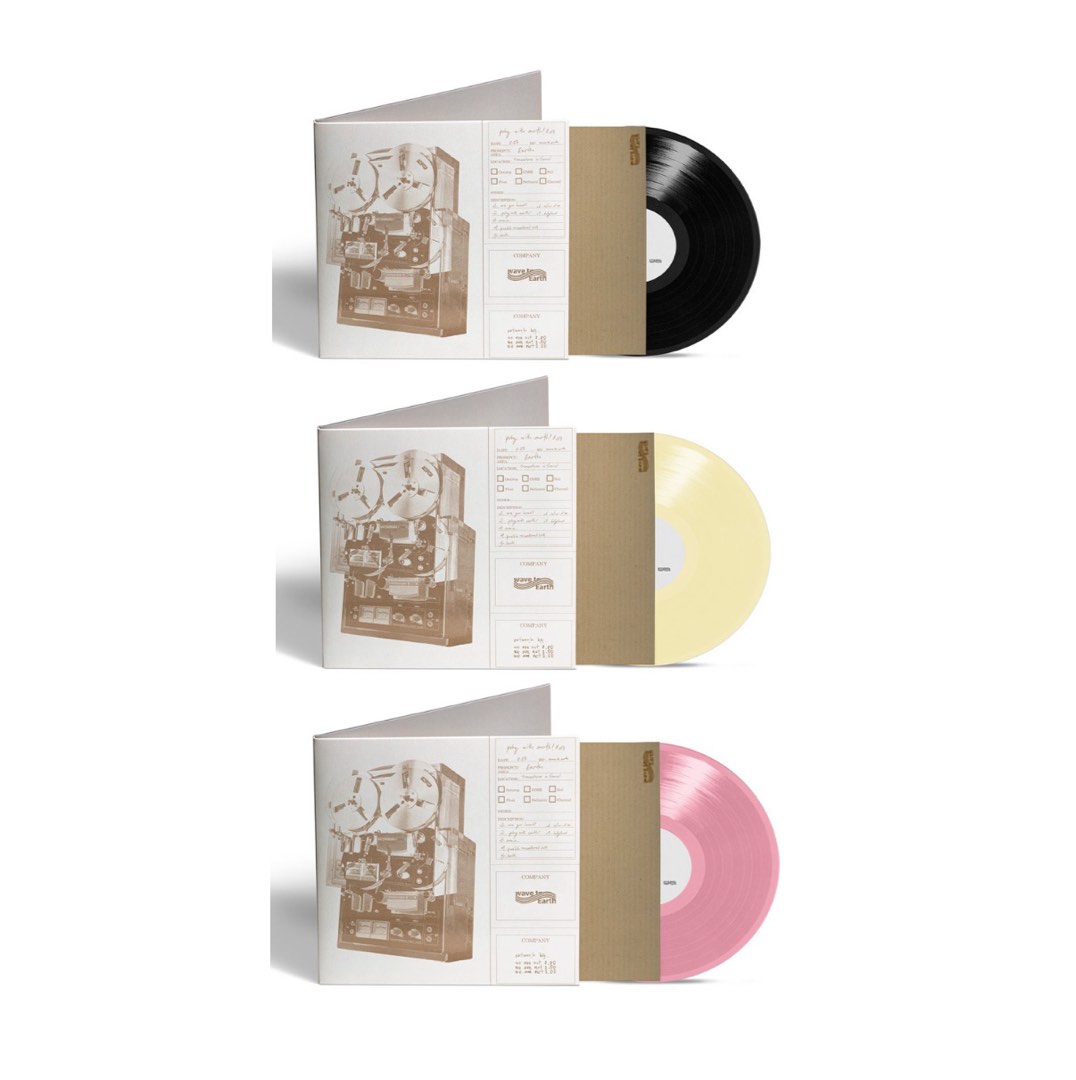 [LP] Wave to earth - play with earth! 0.03 (Black/Pink/Ivory) LP Vinyl ...