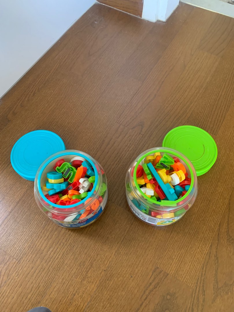 Magnetic letters and numbers, Hobbies & Toys, Toys & Games on Carousell