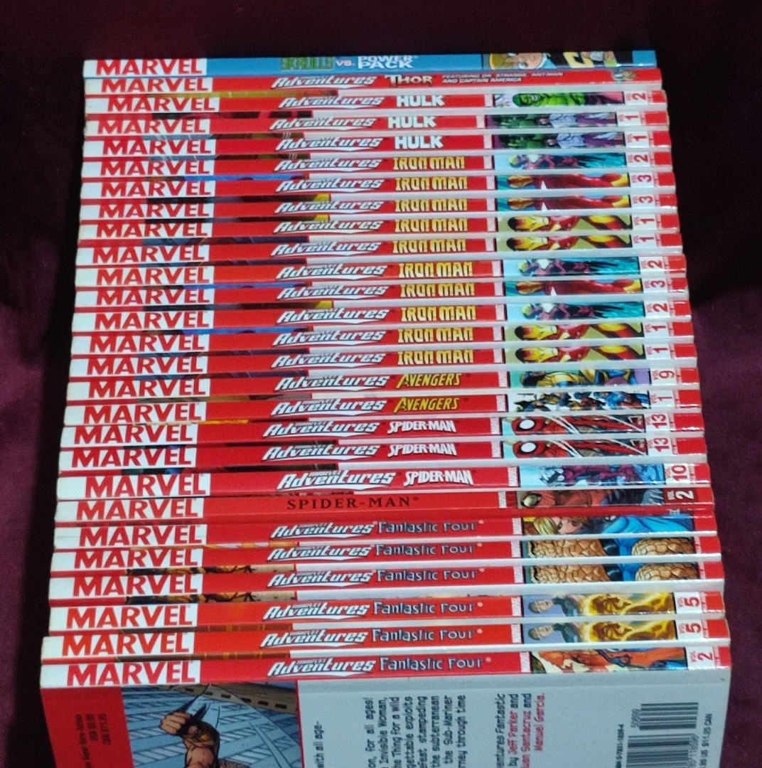 P200 each MARVEL POCKET COMIC BOOK - Fantastic Four Hulk Thor Spiderman ...