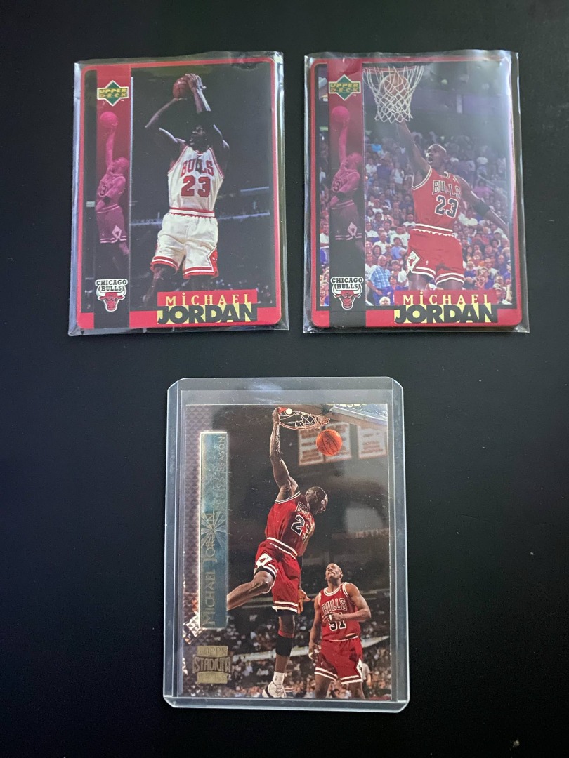 Michael Jordan Collectible Cards Lot, Hobbies & Toys, Toys & Games on ...