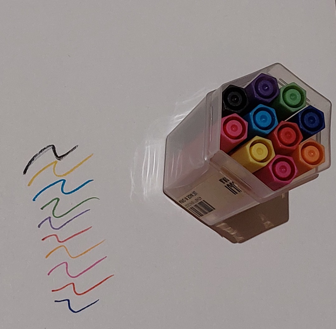 [muji] MINI COLOR PEN SET 10 COLORS, Hobbies & Toys, Stationery & Craft ...