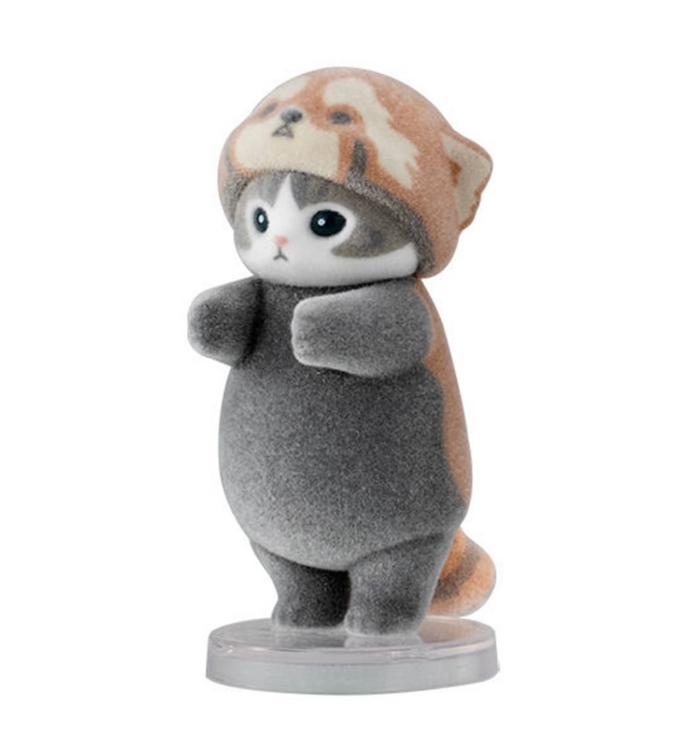 Mofusand Red Panda Flocked Figure Gacha Gashapon, Hobbies & Toys, Toys ...