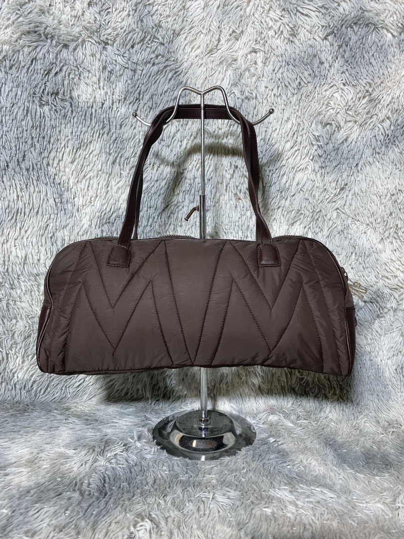 Moncler polyamide Mini Bag Brown, Luxury, Bags & Wallets on Carousell