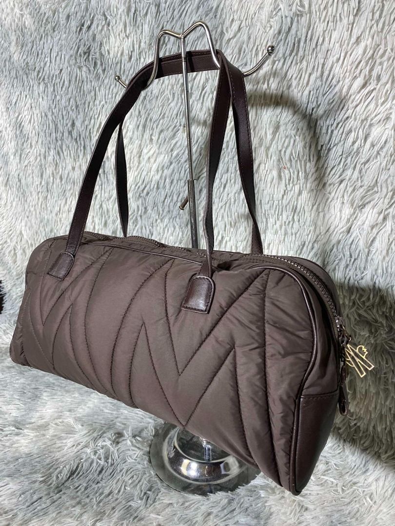 Moncler polyamide Mini Bag Brown, Luxury, Bags & Wallets on Carousell