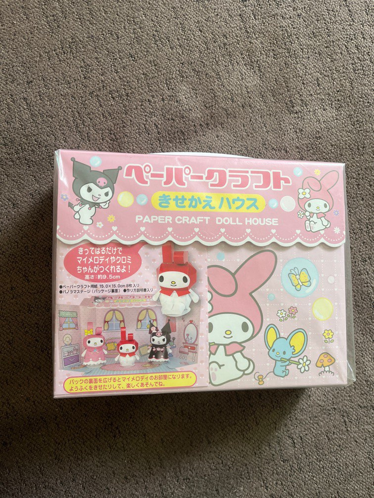 My Melody Paper Craft, Hobbies & Toys, Toys & Games on Carousell