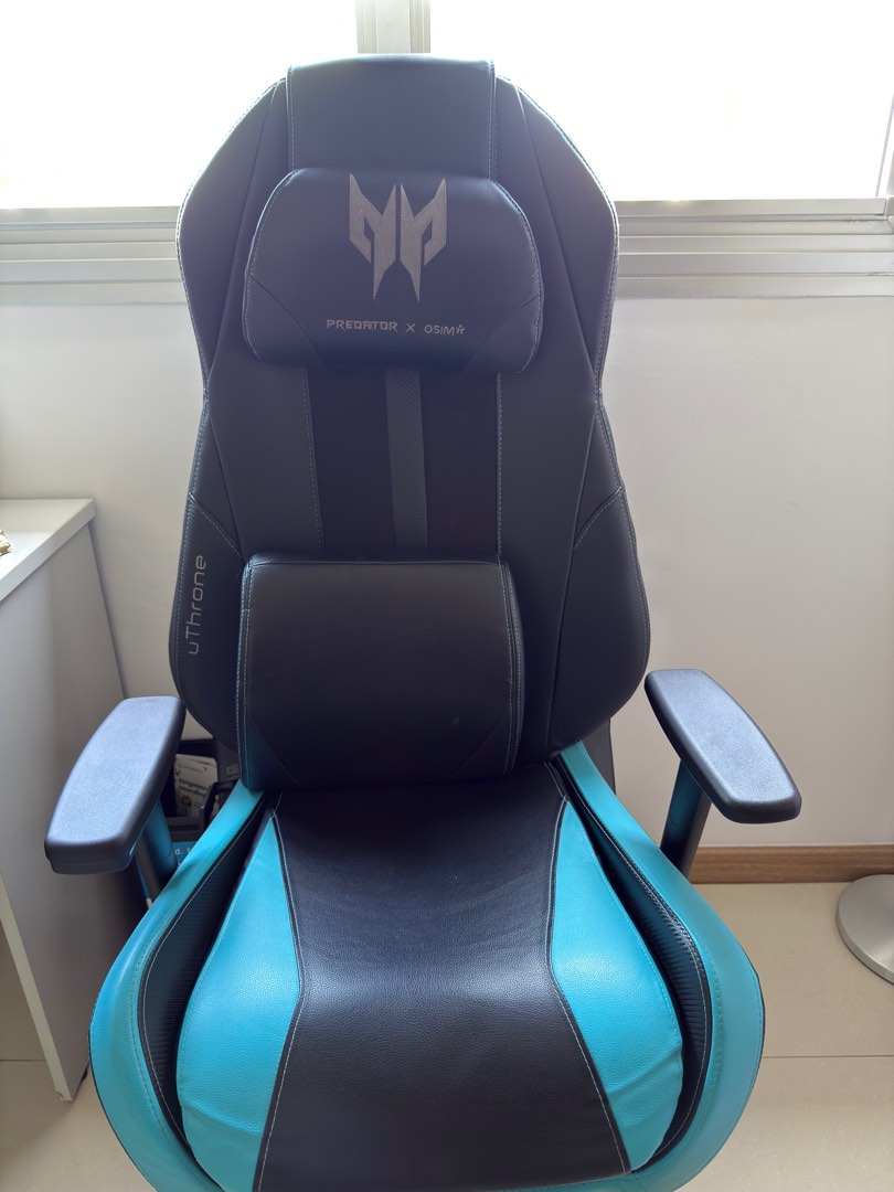 Osim predator gaming chair, Furniture & Home Living, Furniture, Chairs ...