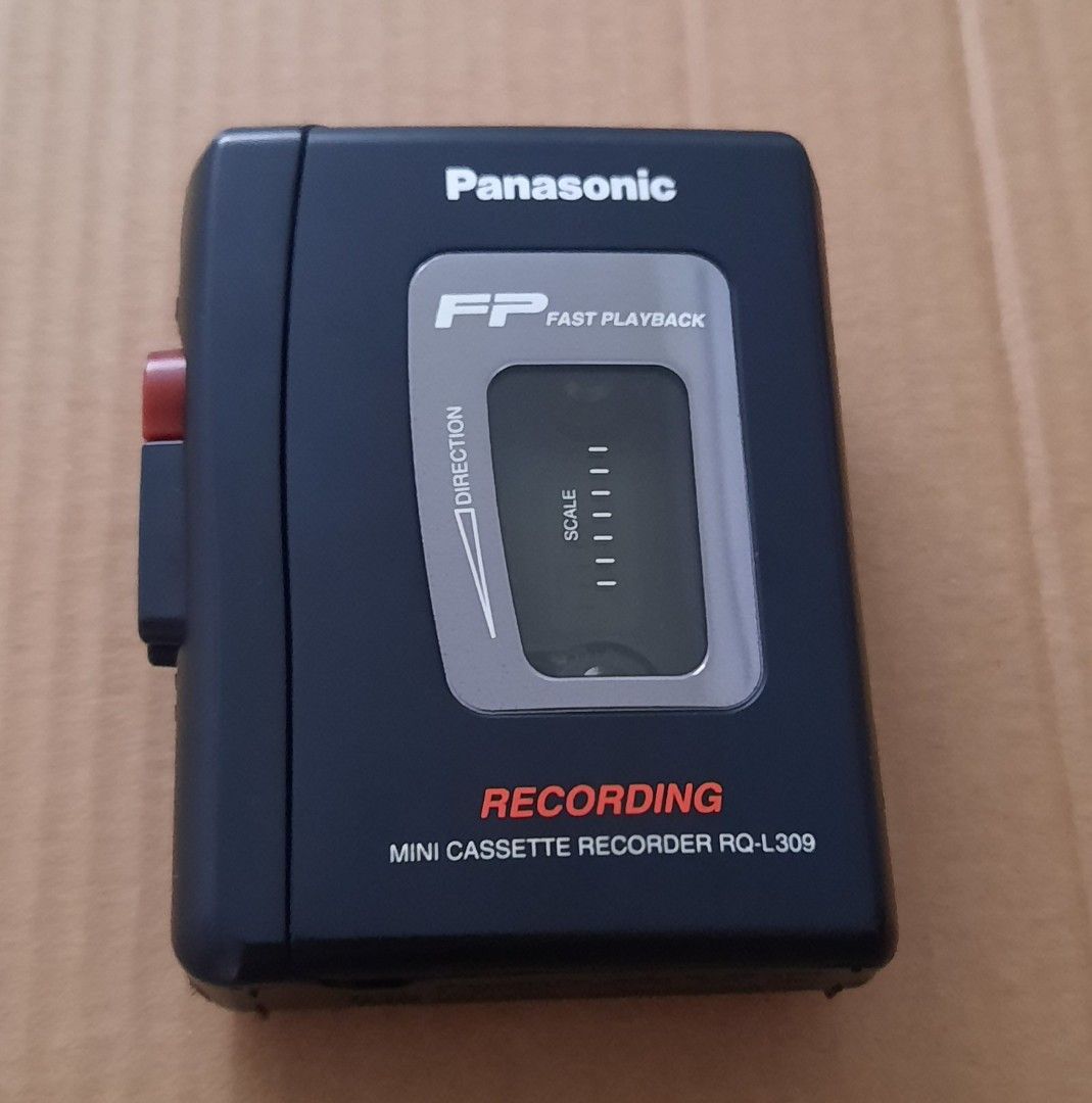 Panasonic Mini Cassette Recorder RQ-L309, Audio, Portable Music Players ...