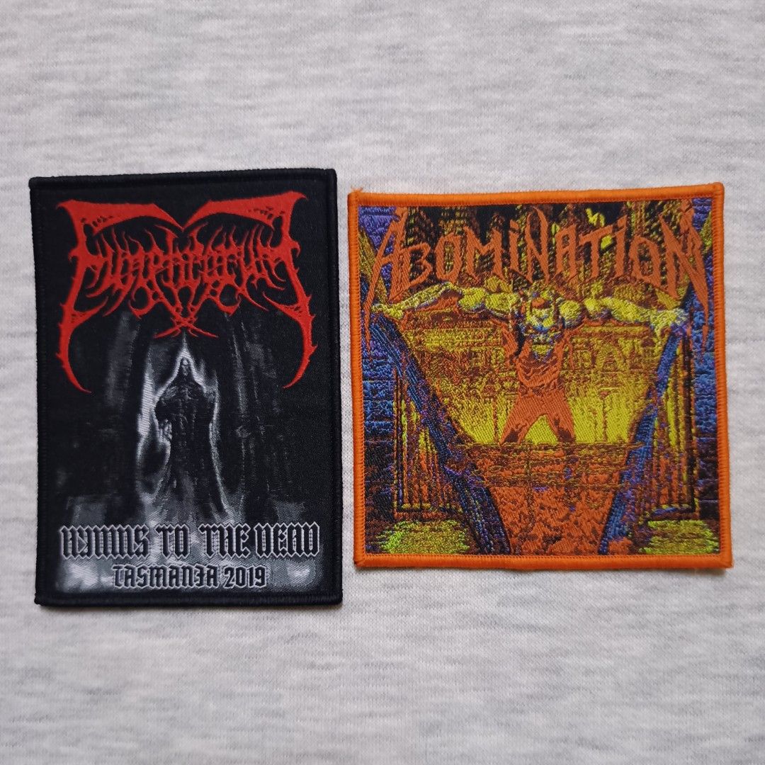 PENAMPAL JAKET FUNEBRARUM + ABOMINATION (PATCH), Hobbies & Toys, Collectibles & Memorabilia, Fan ...