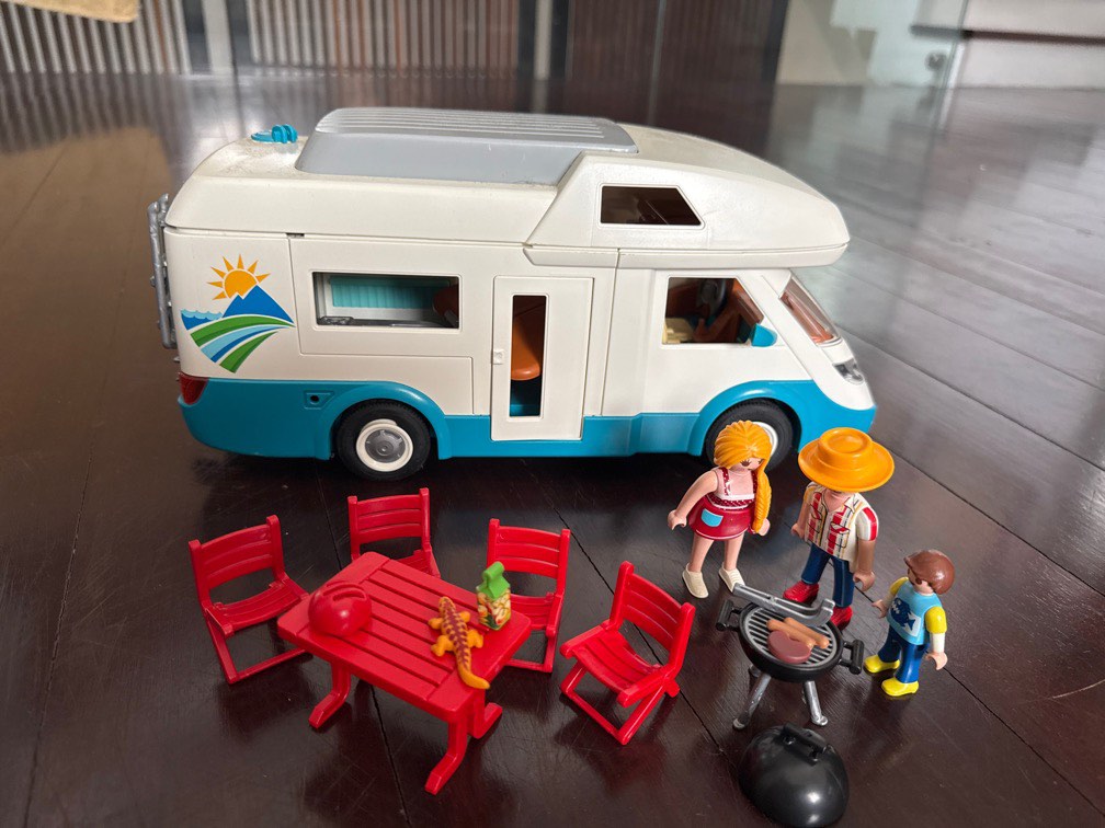 Playmobil summer caravan set, Hobbies & Toys, Toys & Games on Carousell