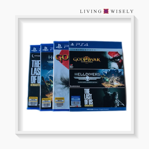 Playstation 4 (PS4) God of War Remastered, Helldivers Super-Earth ...