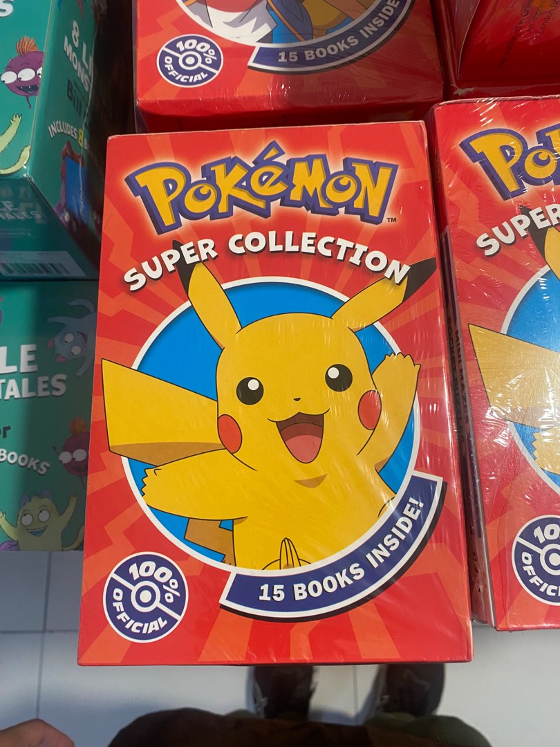 POKEMON SUPER COLLECTION- 15 BOOKS, Hobbies & Toys, Books & Magazines ...