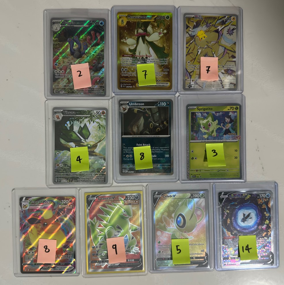 Pokemon TCG IR / Promos - Paldean Fates, Paldea Evolved, Stellar Crown ...