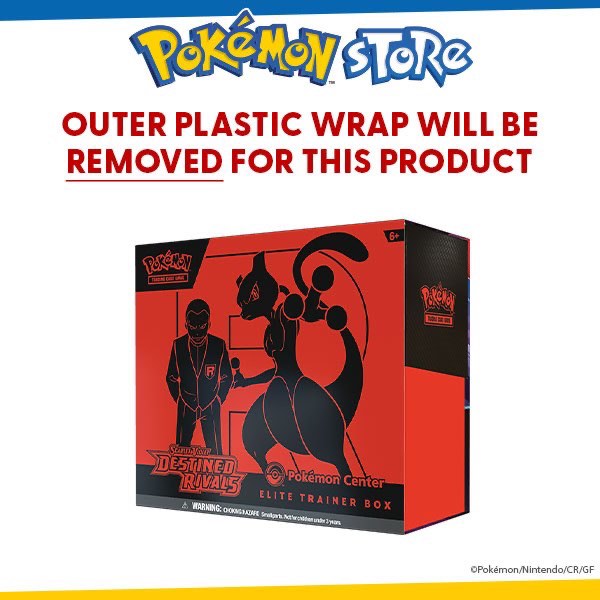 [Pokémon Center Edition] Pokémon TCG: Destined Rivals Pokémon Center ...