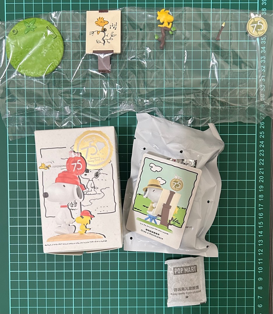 Pop Mart Peanuts 75th Anniversary - Snoopy Comic Life Series Figures ...