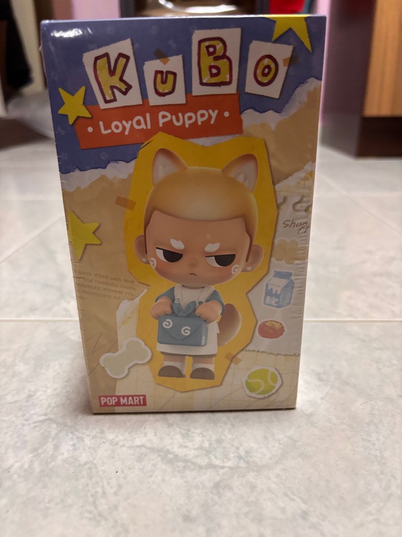 Popmart kubo loyal puppy, Hobbies & Toys, Toys & Games on Carousell