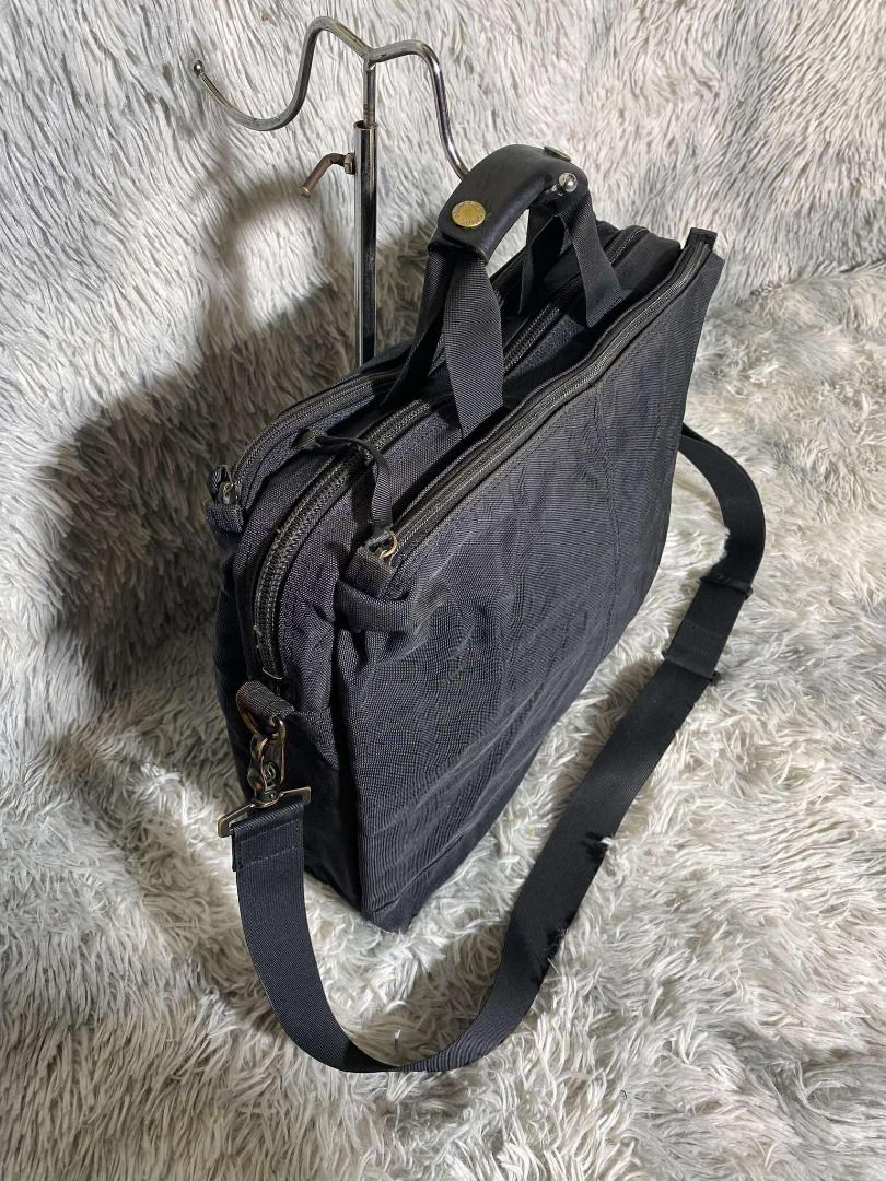 Porter Yoshida Ains Overnight Briefcase Black, Luxury, Bags & Wallets ...