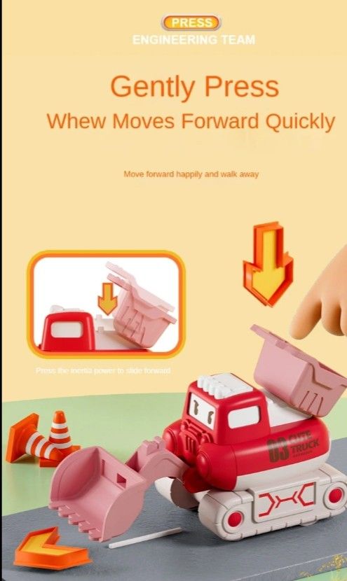 Press n Go construction toys, Hobbies & Toys, Toys & Games on Carousell