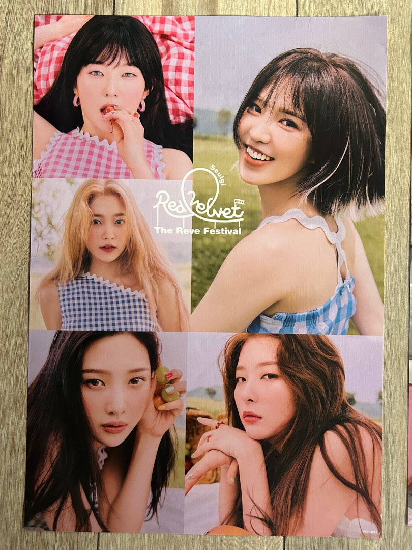 Red Velvet Posters, Hobbies & Toys, Memorabilia & Collectibles, K-Wave ...