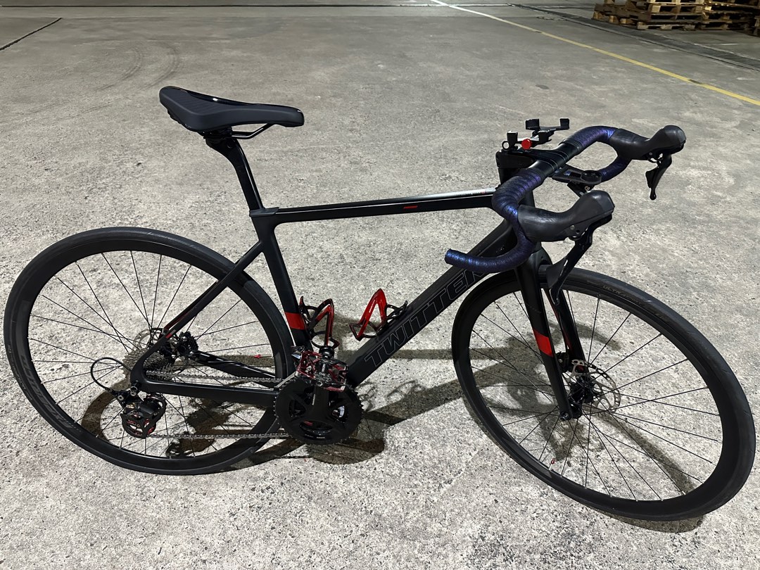 Road Bike, Twitter Stealth Pro, Full Carbon frame, Sports Equipment ...