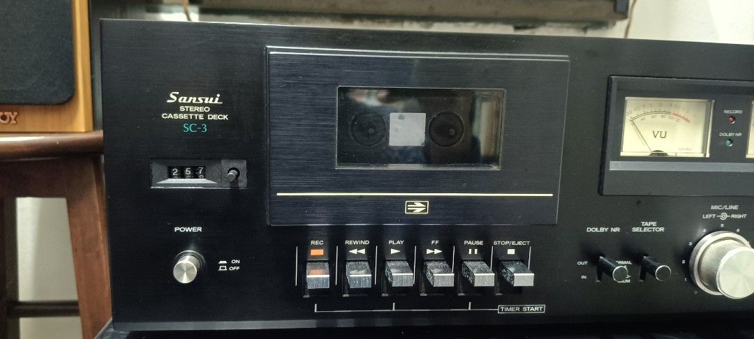 Sansui Cassette Deck, Audio, Portable Music Players on Carousell
