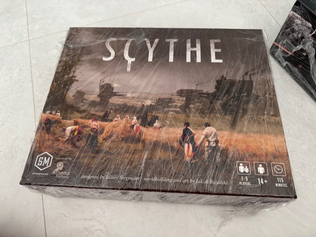 Scythe + official realistic resources and map extension, Hobbies & Toys ...