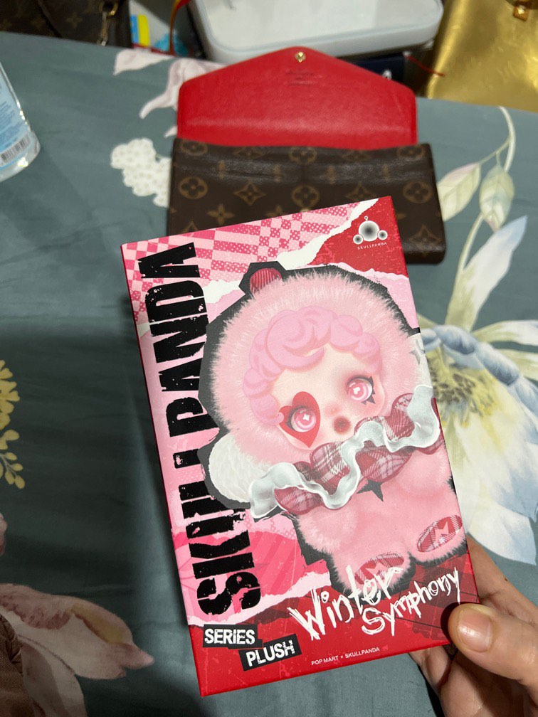 Skull panda pop mart guaranteed RHAPSODY PINK, Hobbies & Toys, Toys ...